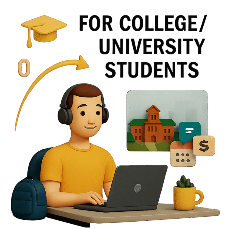 For College/University Students – TMU
